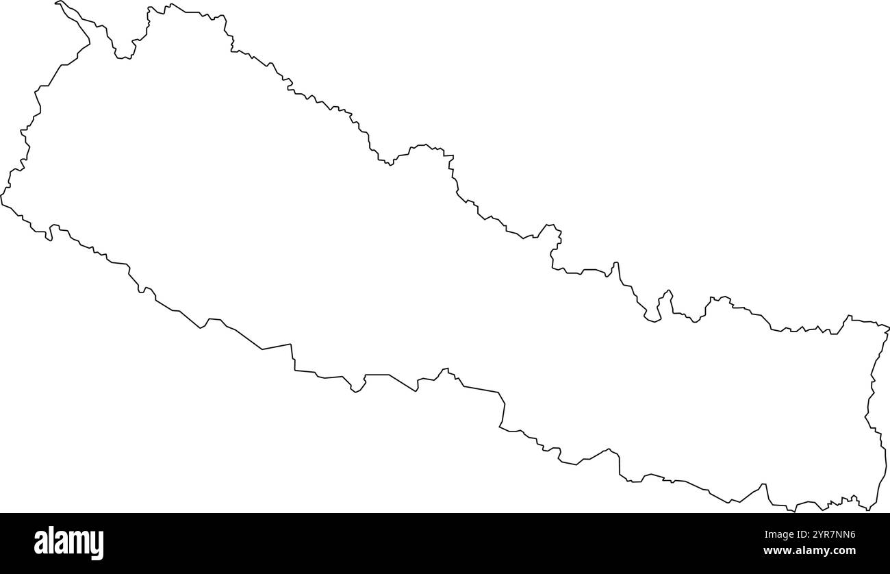 nepal map icon illustration design Stock Vector Image & Art - Alamy