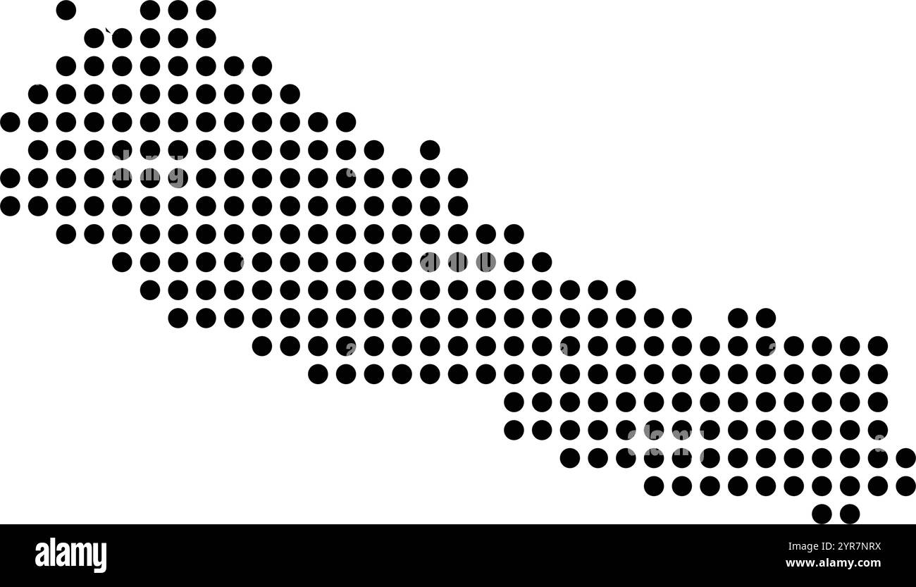 Nepal kathmandu flat travel Stock Vector Images - Alamy