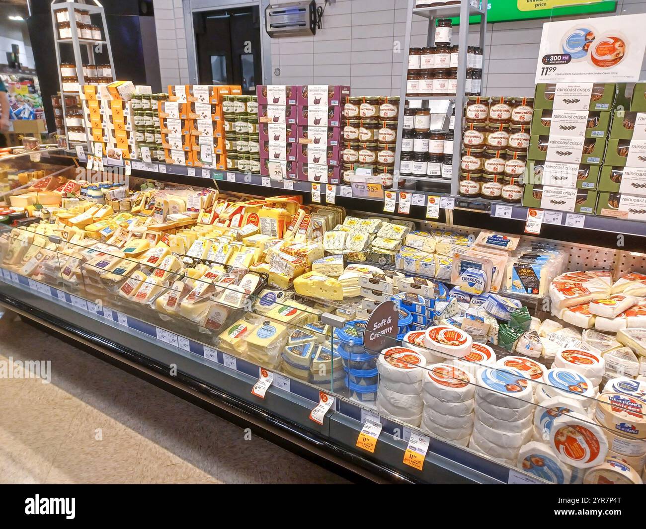 Toronto, On, Canada - August 28, 2024: View at the deli and cheese ...