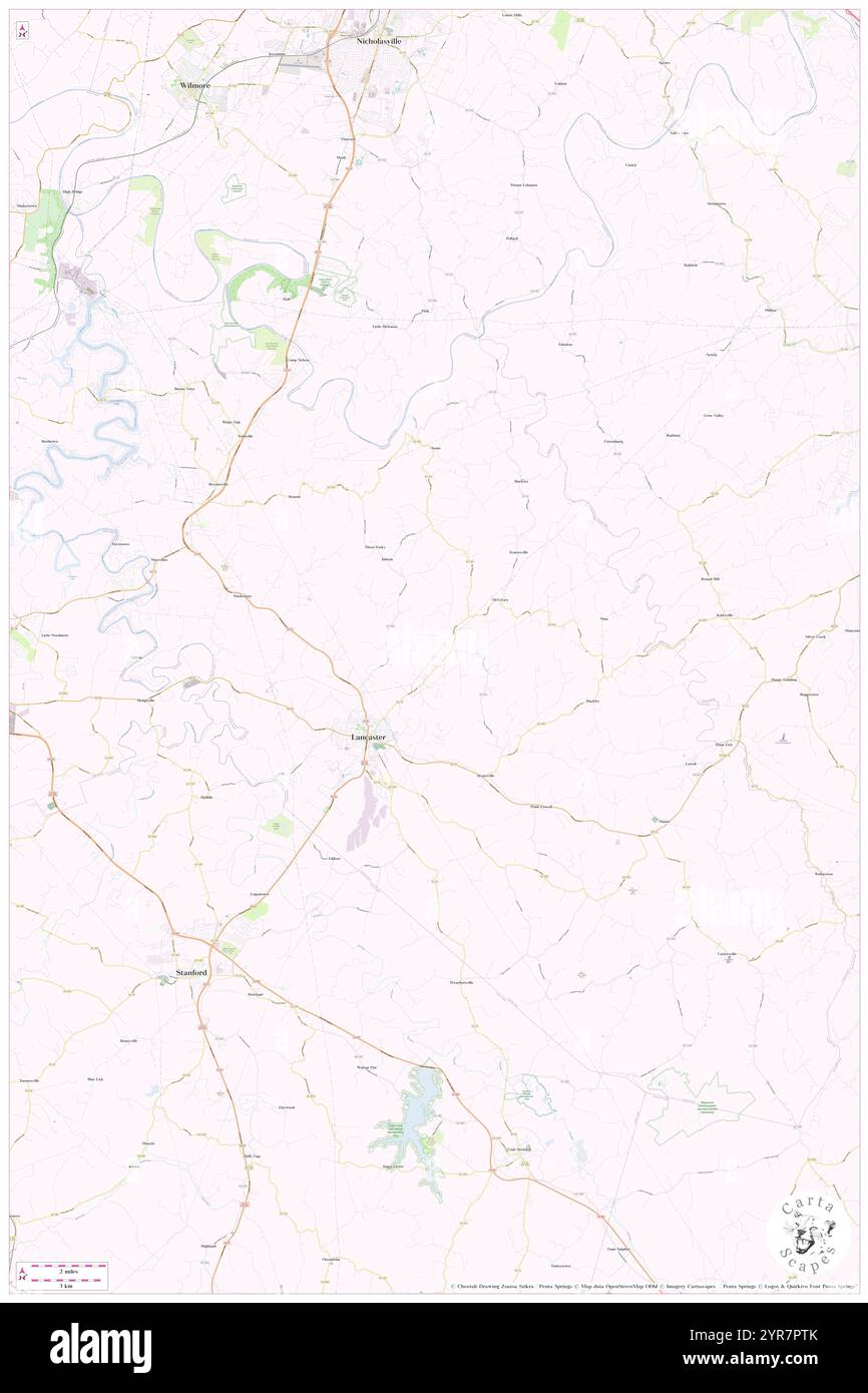 Garrard map Cut Out Stock Images & Pictures - Alamy