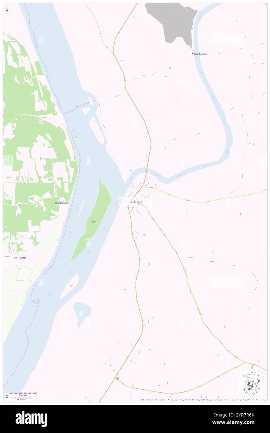Smithland kentucky map Cut Out Stock Images & Pictures - Alamy