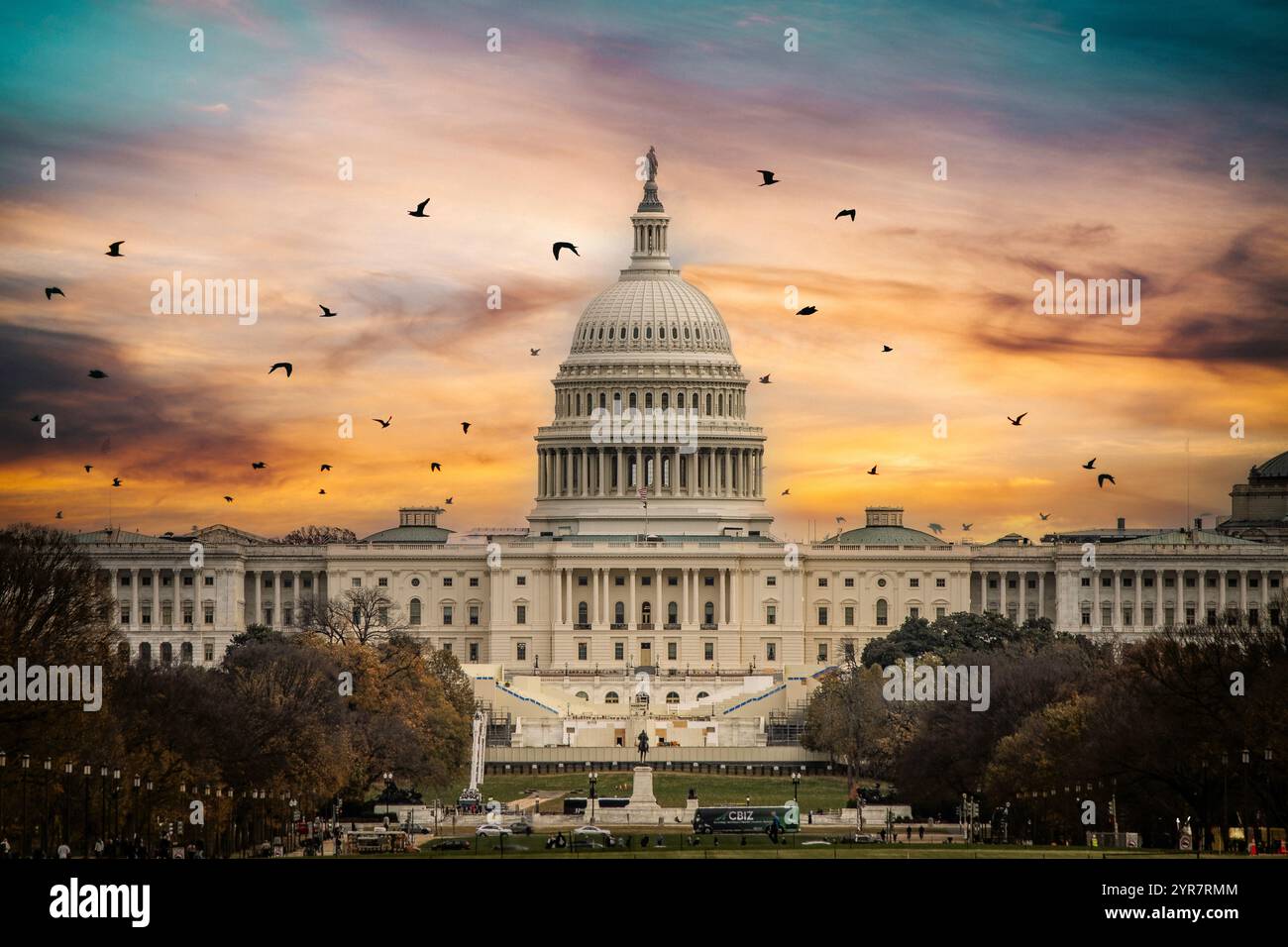 U s capitol building facts hi-res stock photography and images - Alamy