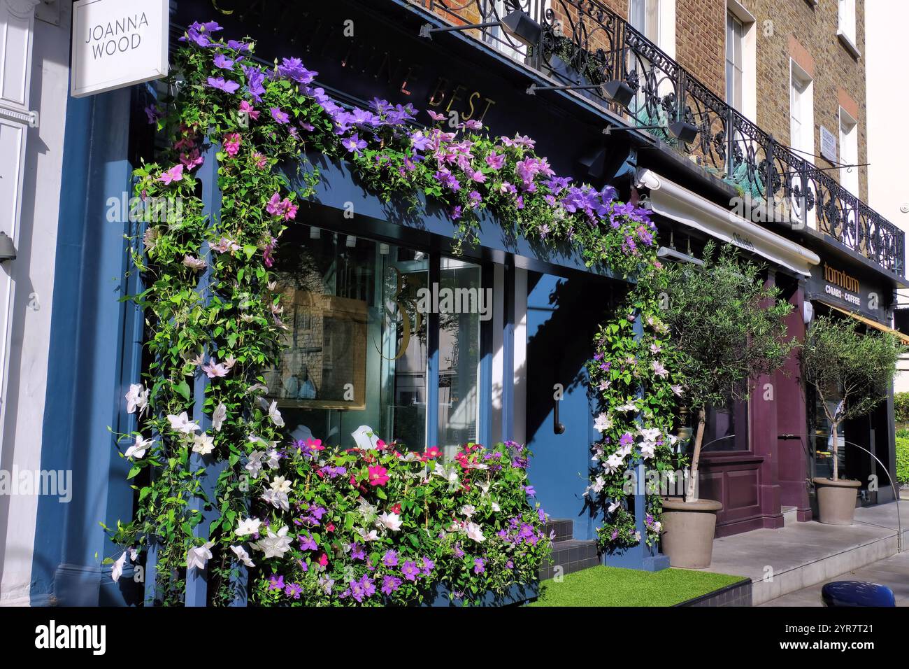 Real flower decorations at Katherine Best and other shops in Elizabeth ...