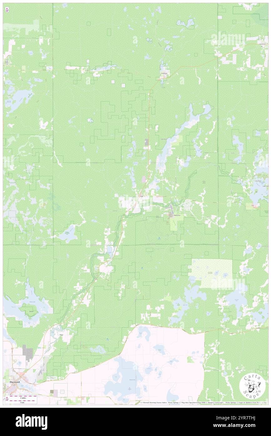 Cable wisconsin map Cut Out Stock Images & Pictures - Alamy