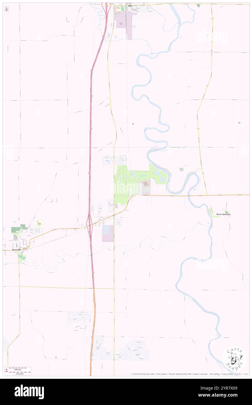 Riverside washington map Cut Out Stock Images & Pictures - Alamy