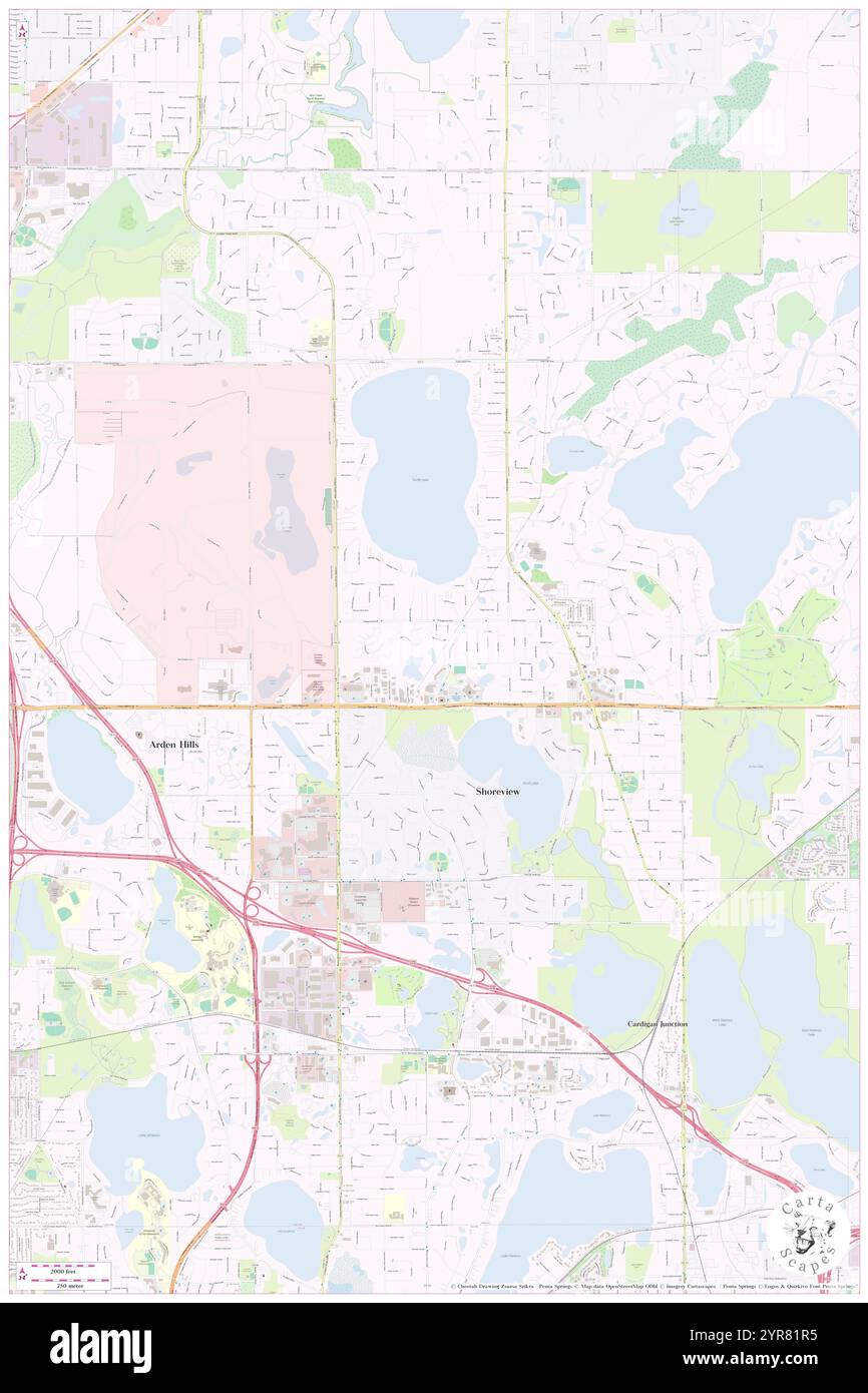 City of shoreview Cut Out Stock Images & Pictures - Alamy