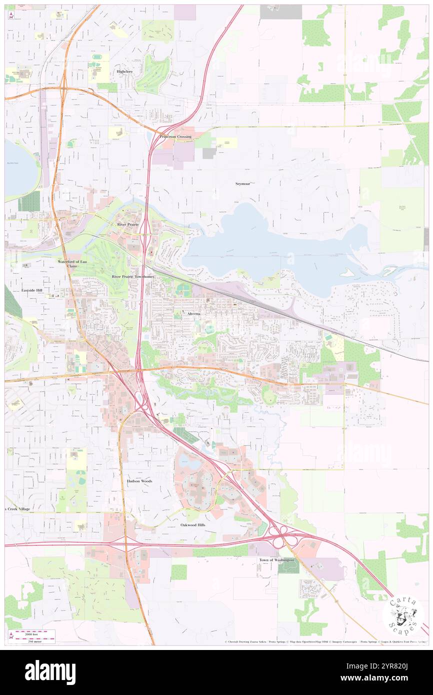 City of Altoona, Eau Claire County, US, United States, Wisconsin, N 44 ...