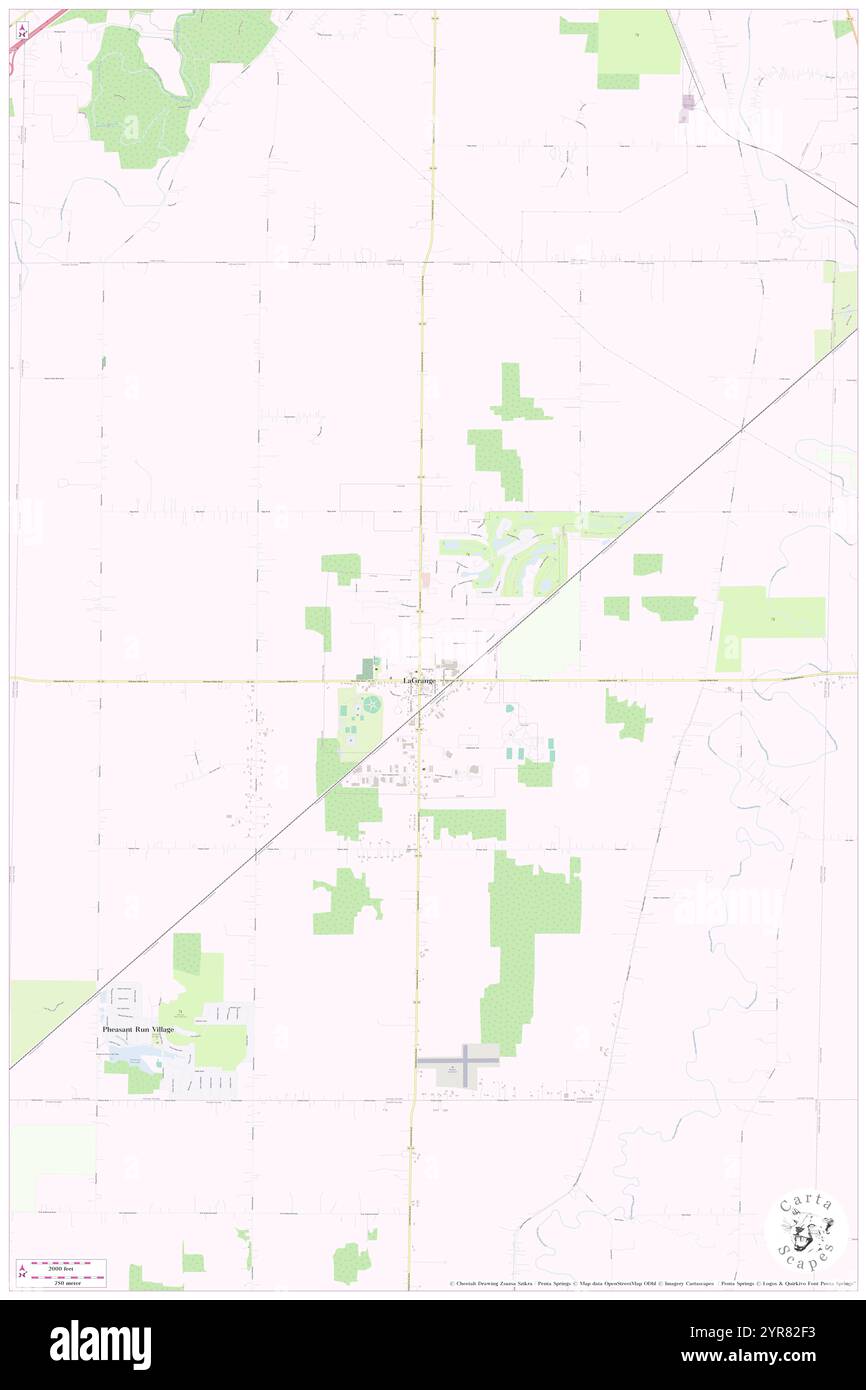 Village of LaGrange, Lorain County, US, United States, Ohio, N 41 14 ...