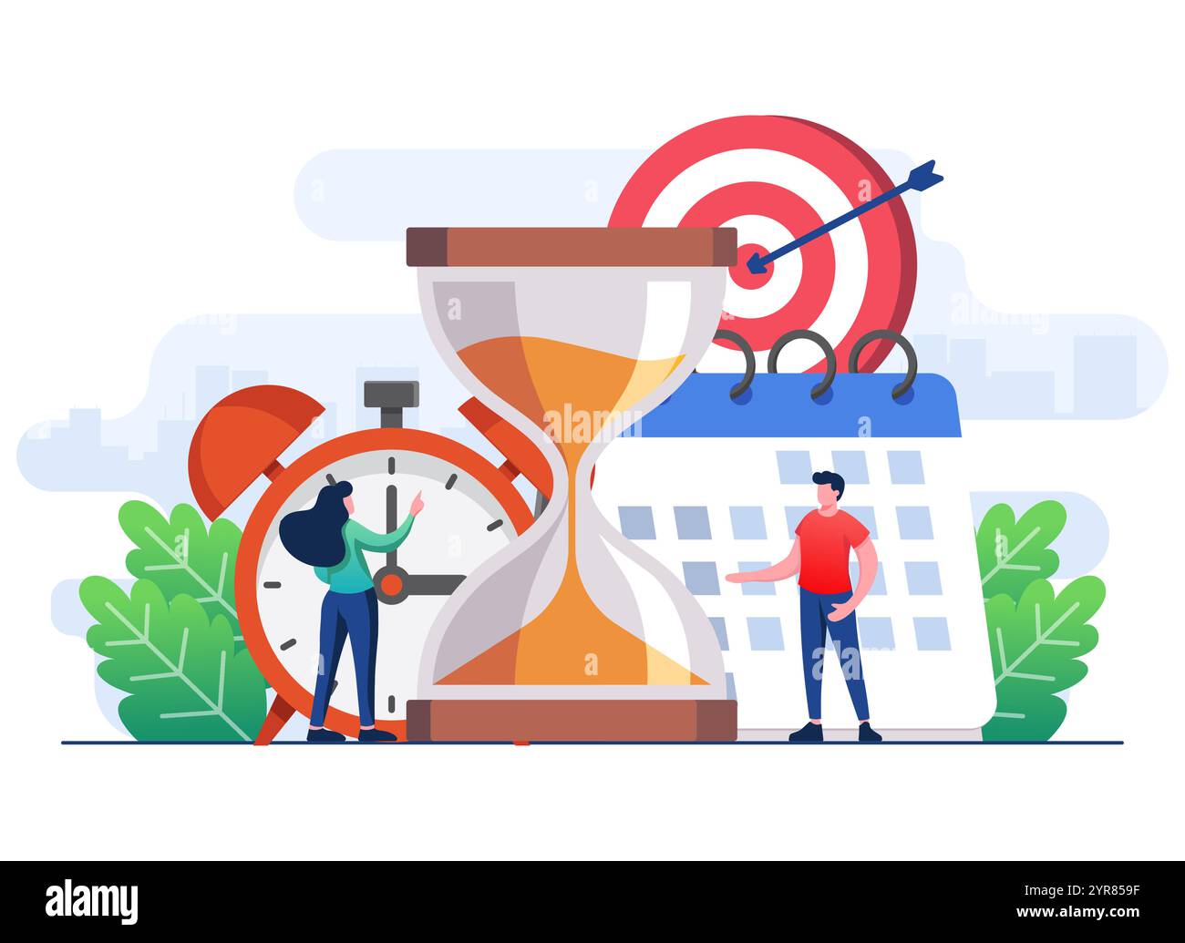 Planning and organizing schedule, work task, events, business meetings, Time management ...