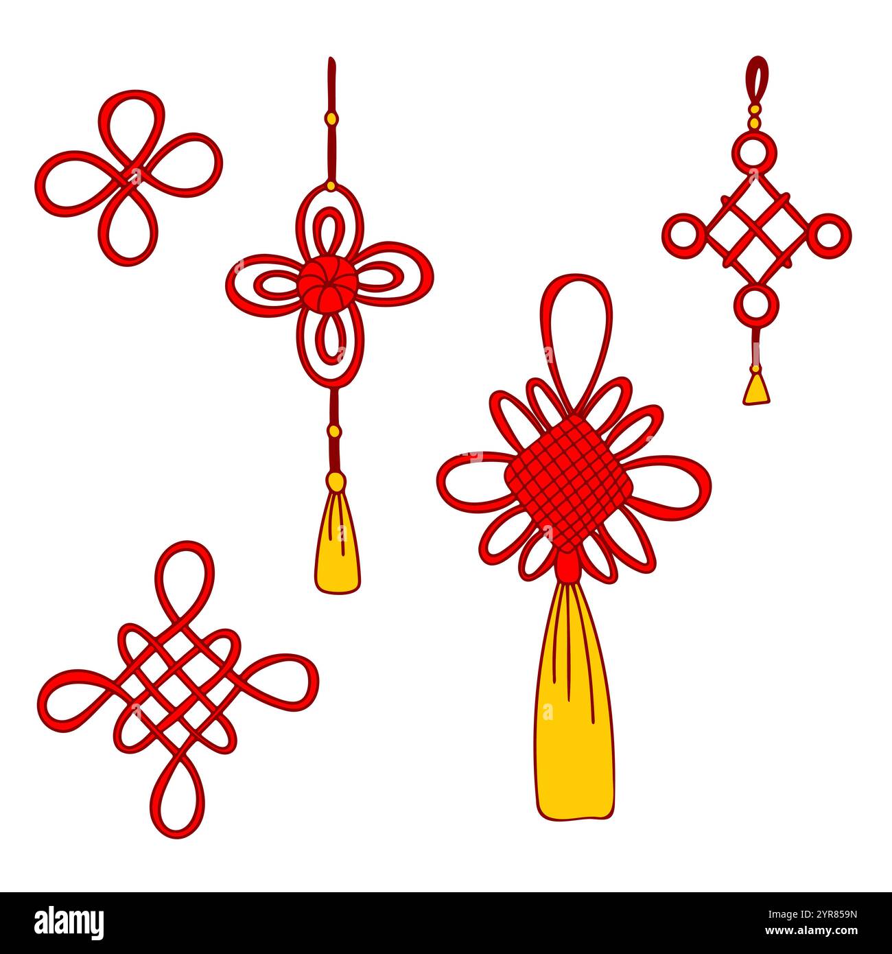 Chinese lucky signs Stock Vector Images - Alamy