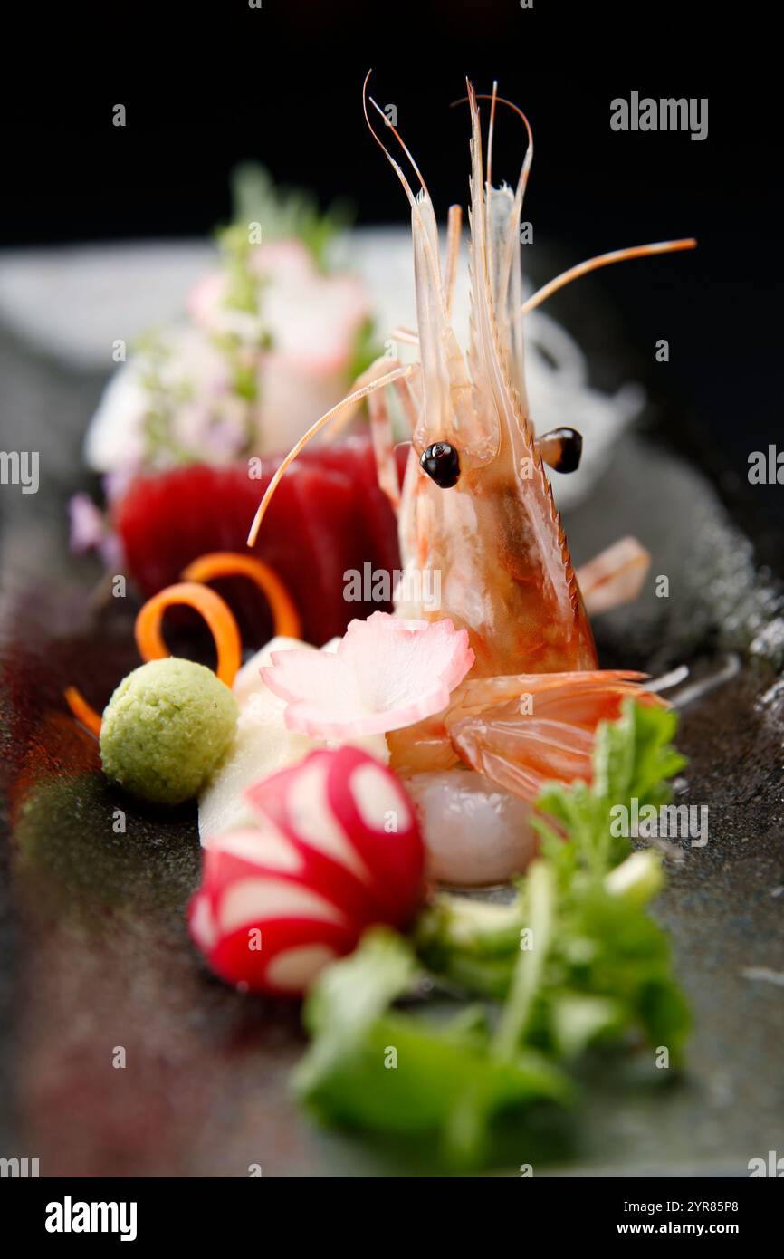 Sashimi shrimp hi-res stock photography and images - Alamy