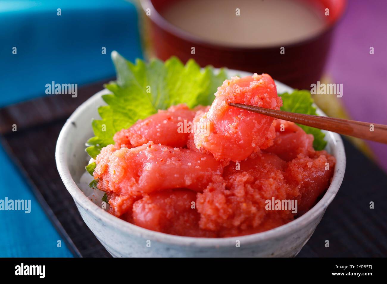 Seafood rice bowl hi-res stock photography and images - Alamy