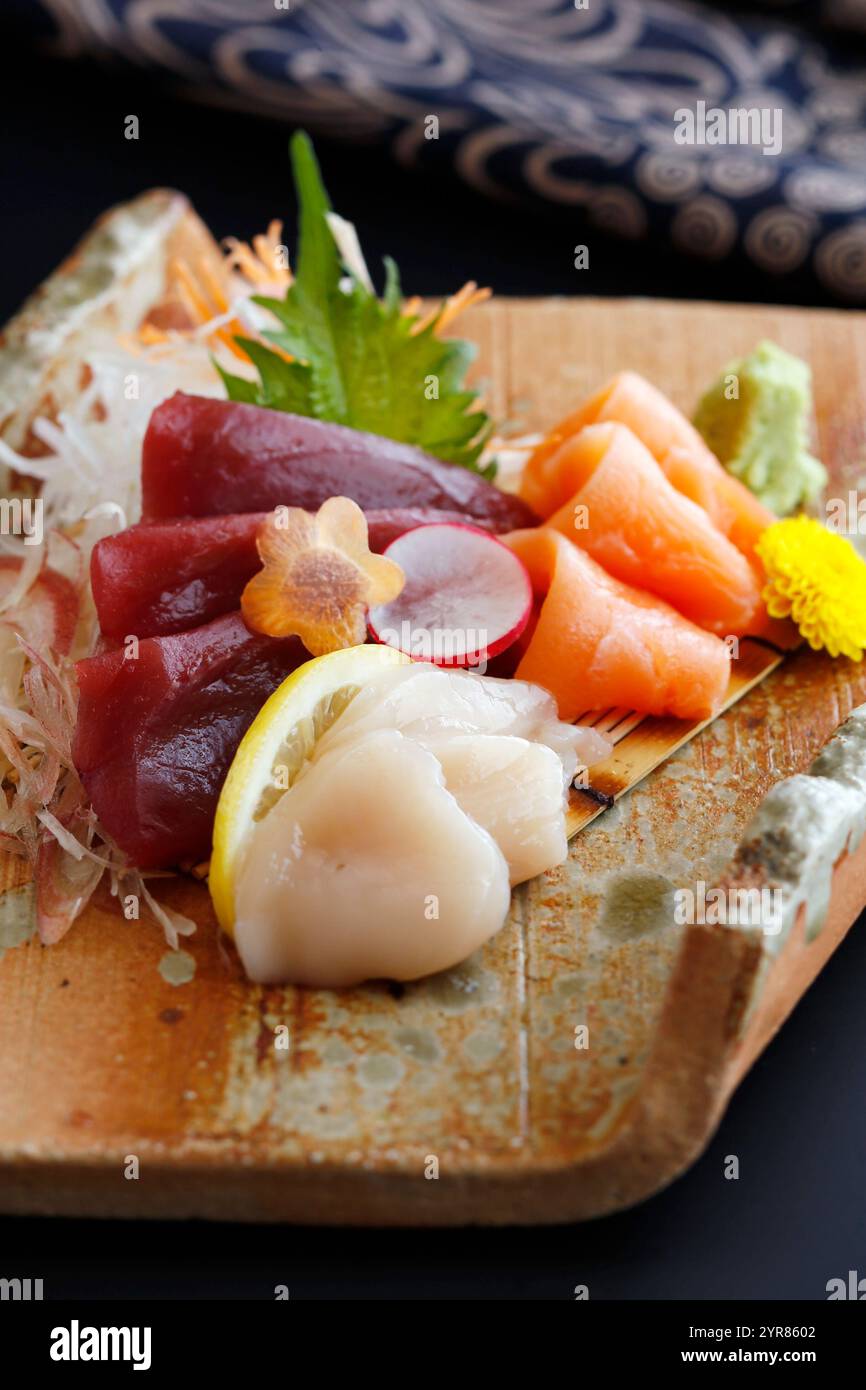 Seafood sashimi hi-res stock photography and images - Alamy