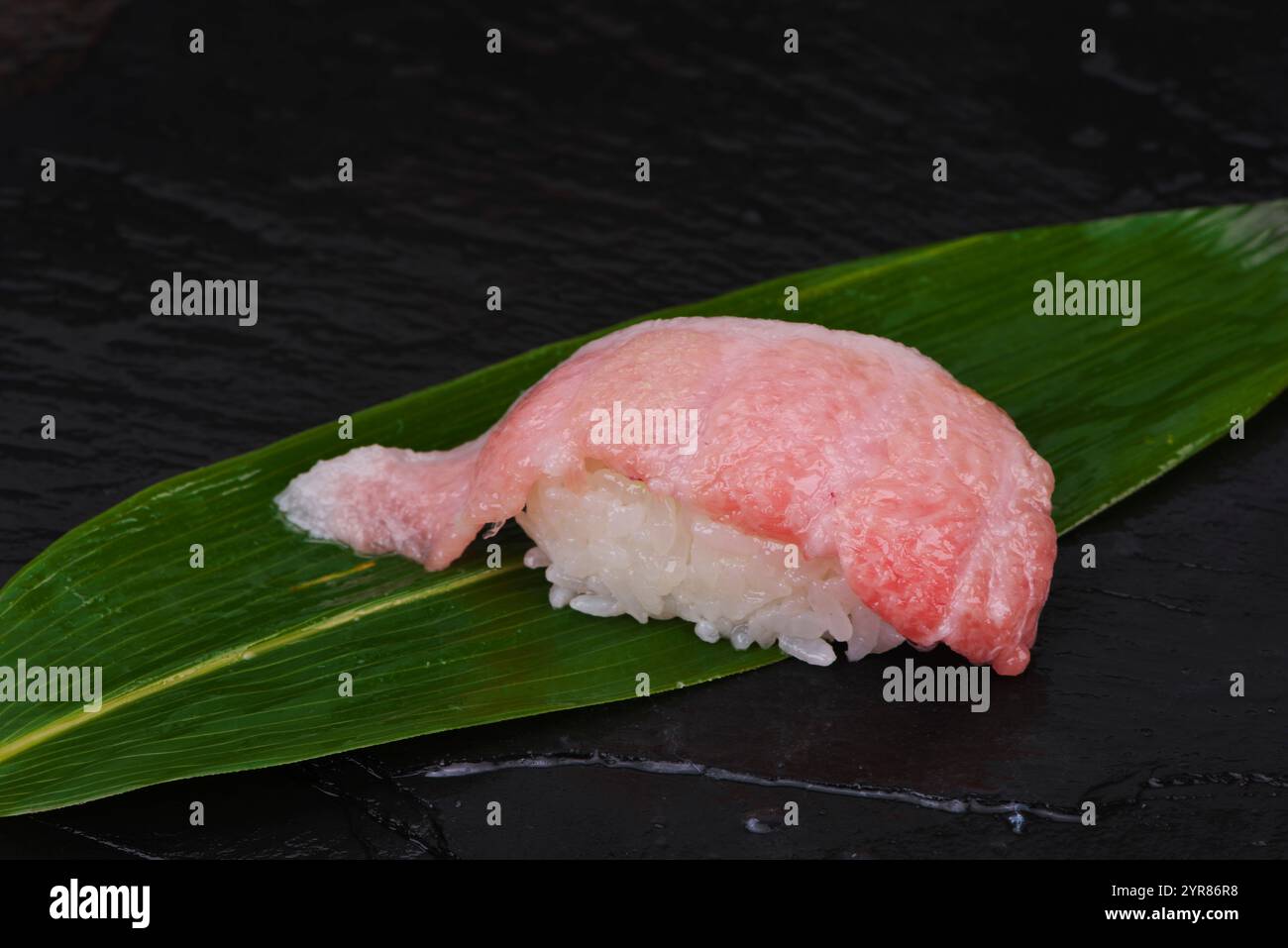 Pacific bluefin tuna (O-toro), Very Fatty Tuna Stock Photo - Alamy