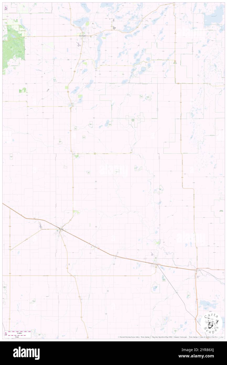 Wadena County, Wadena County, US, United States, Minnesota, N 46 35' 8 ...