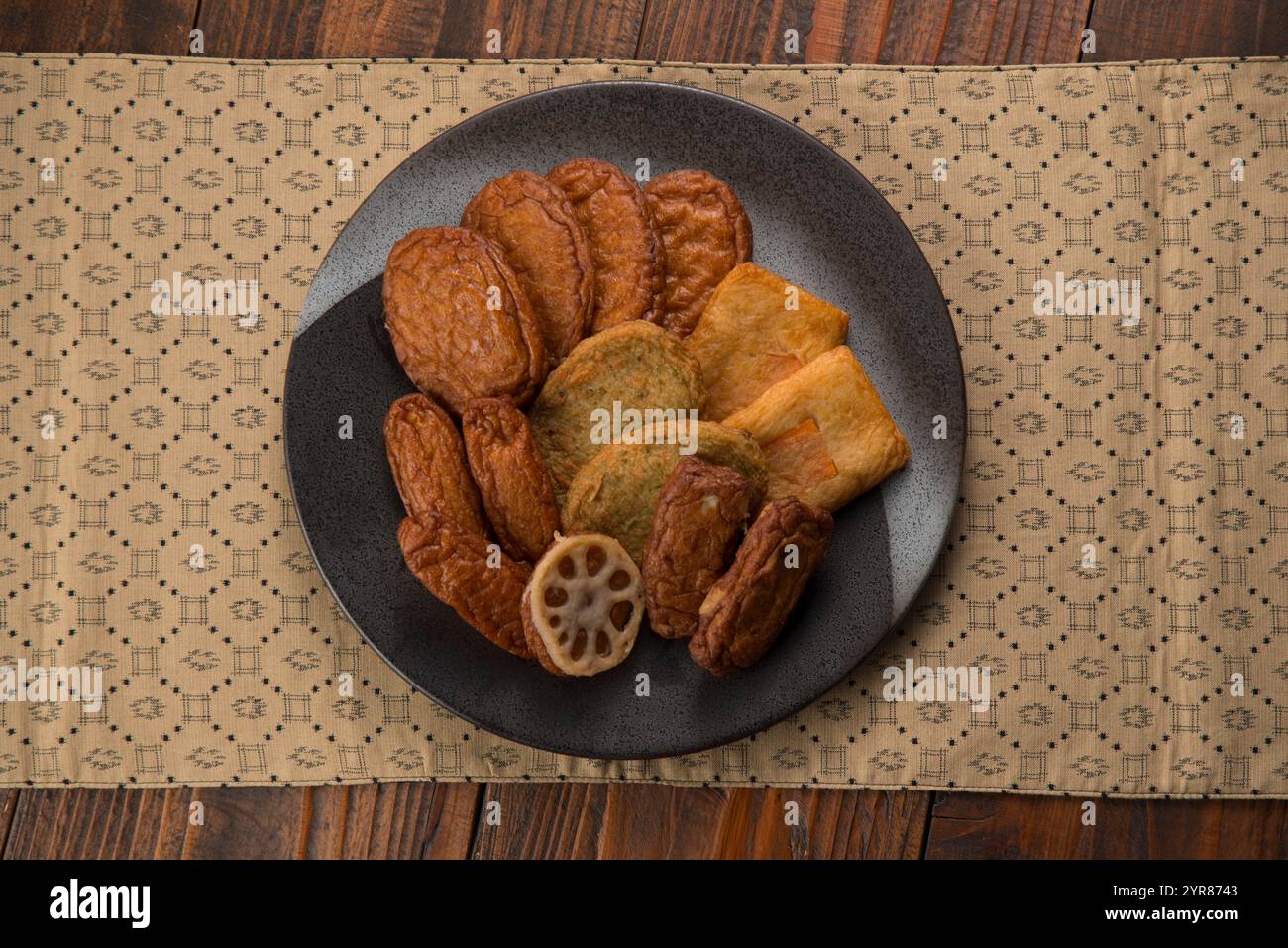 Satsuma-age (deep fried ball of fish paste Stock Photo - Alamy