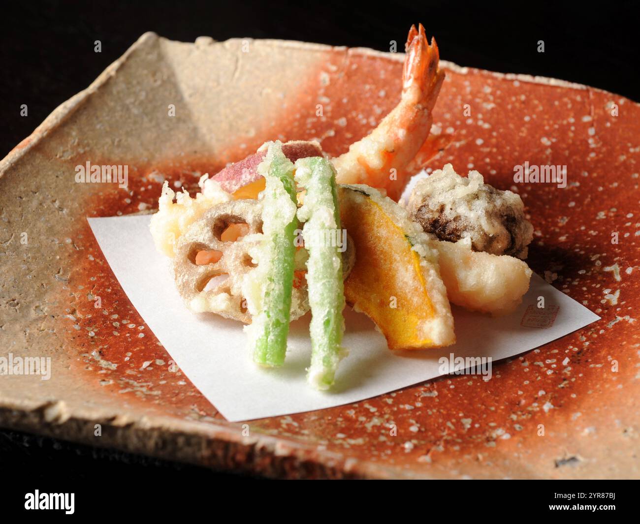 Japanese meal Assorted tempura Stock Photo - Alamy