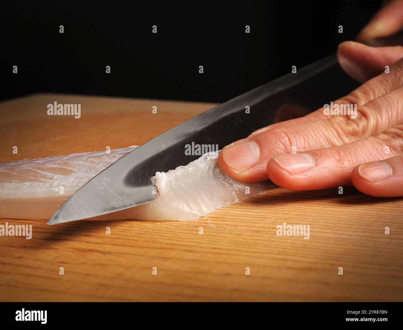 Cooking sashimi hi-res stock photography and images - Alamy
