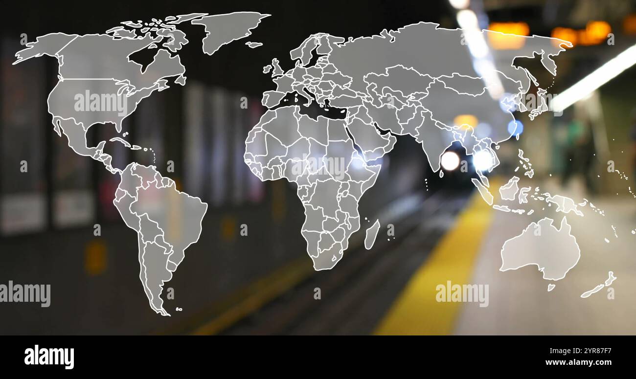 Subway map public transportation hi-res stock photography and images ...