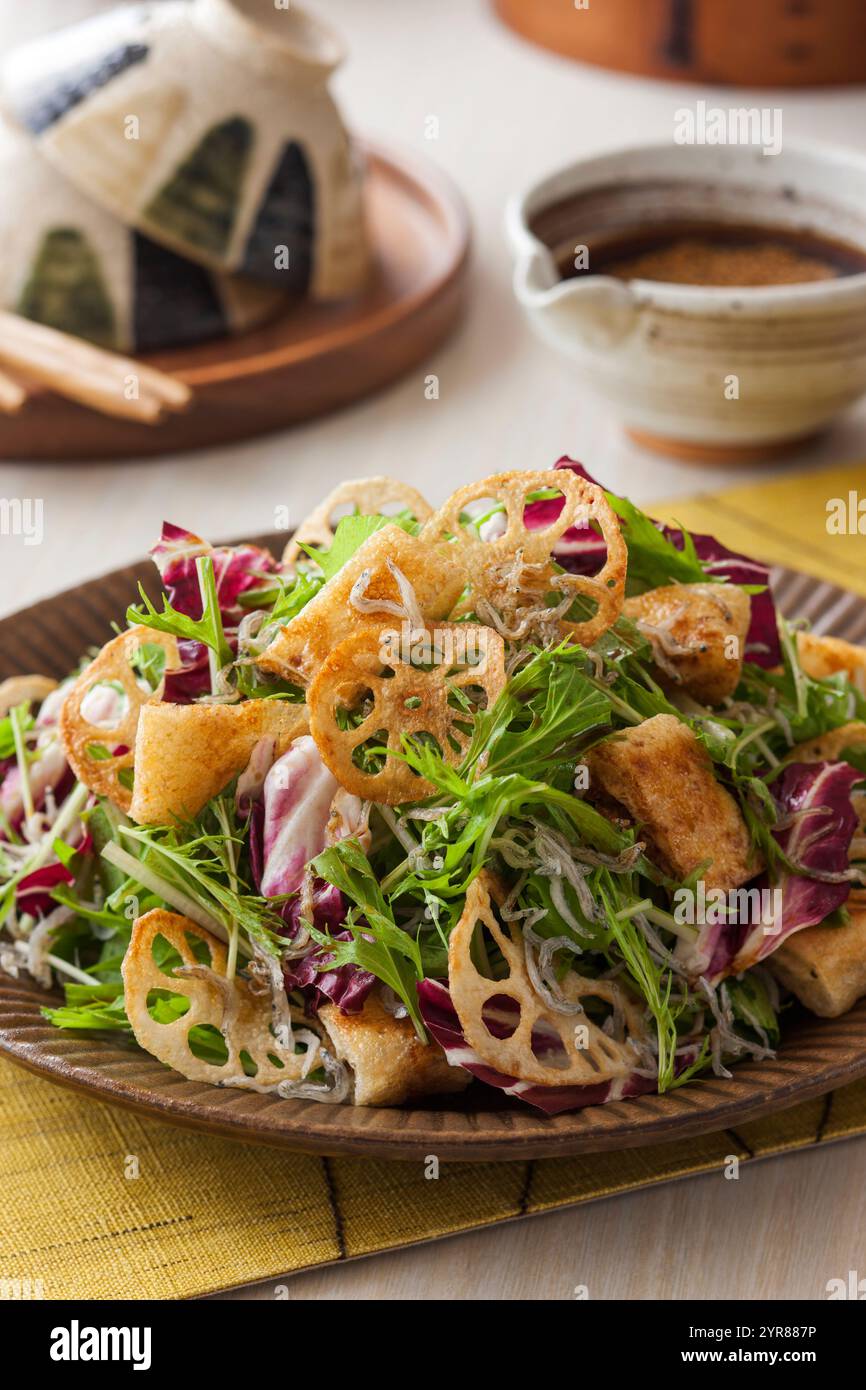 Japanese style salad hi-res stock photography and images - Alamy