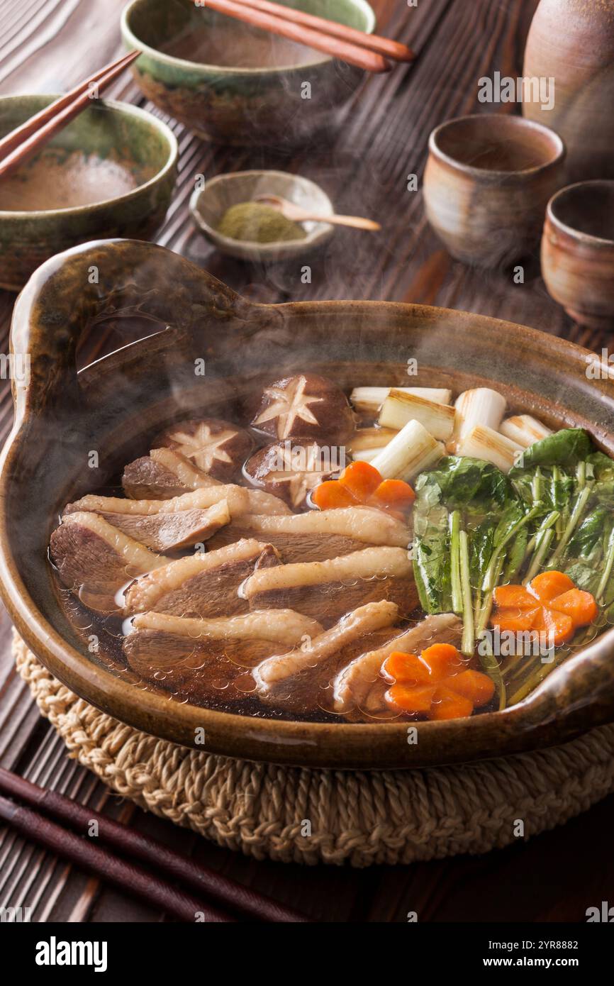 Duck in a pot Stock Photo - Alamy