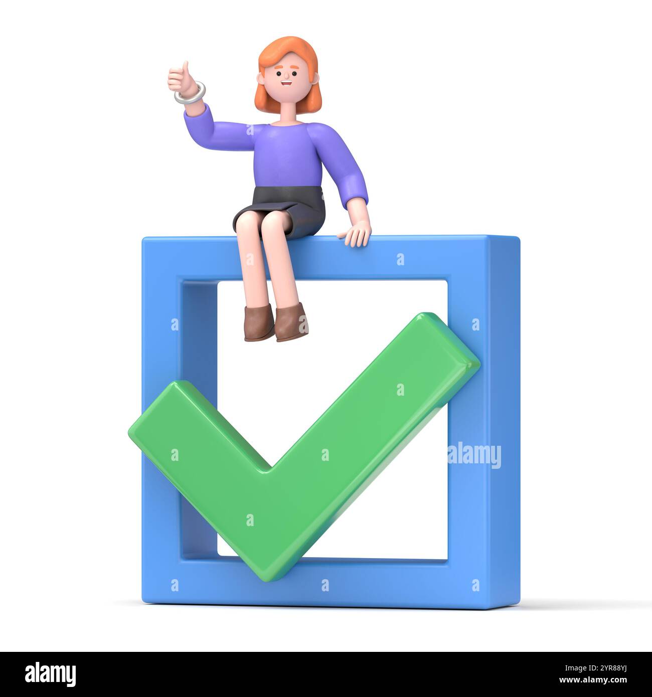 3d rendering green american hi-res stock photography and images - Alamy