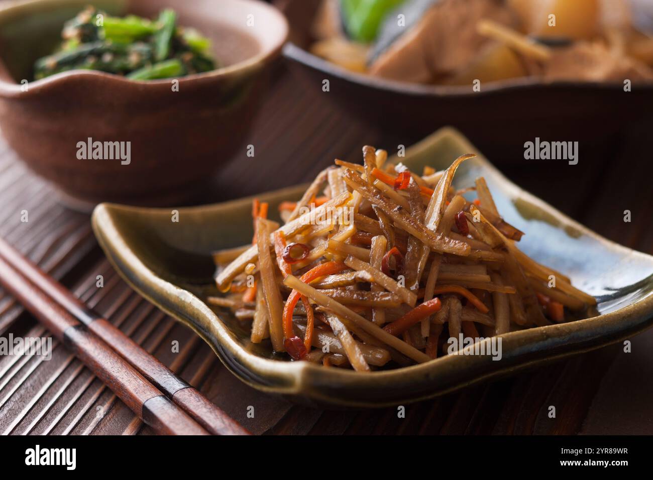 Kinpira gobo hi-res stock photography and images - Alamy