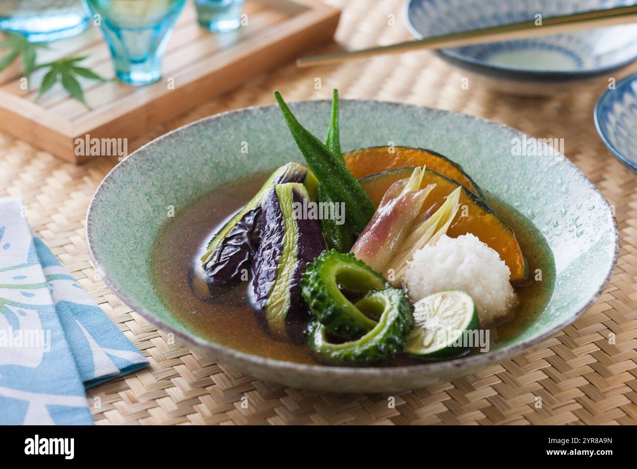 Deep fried okra hi-res stock photography and images - Alamy
