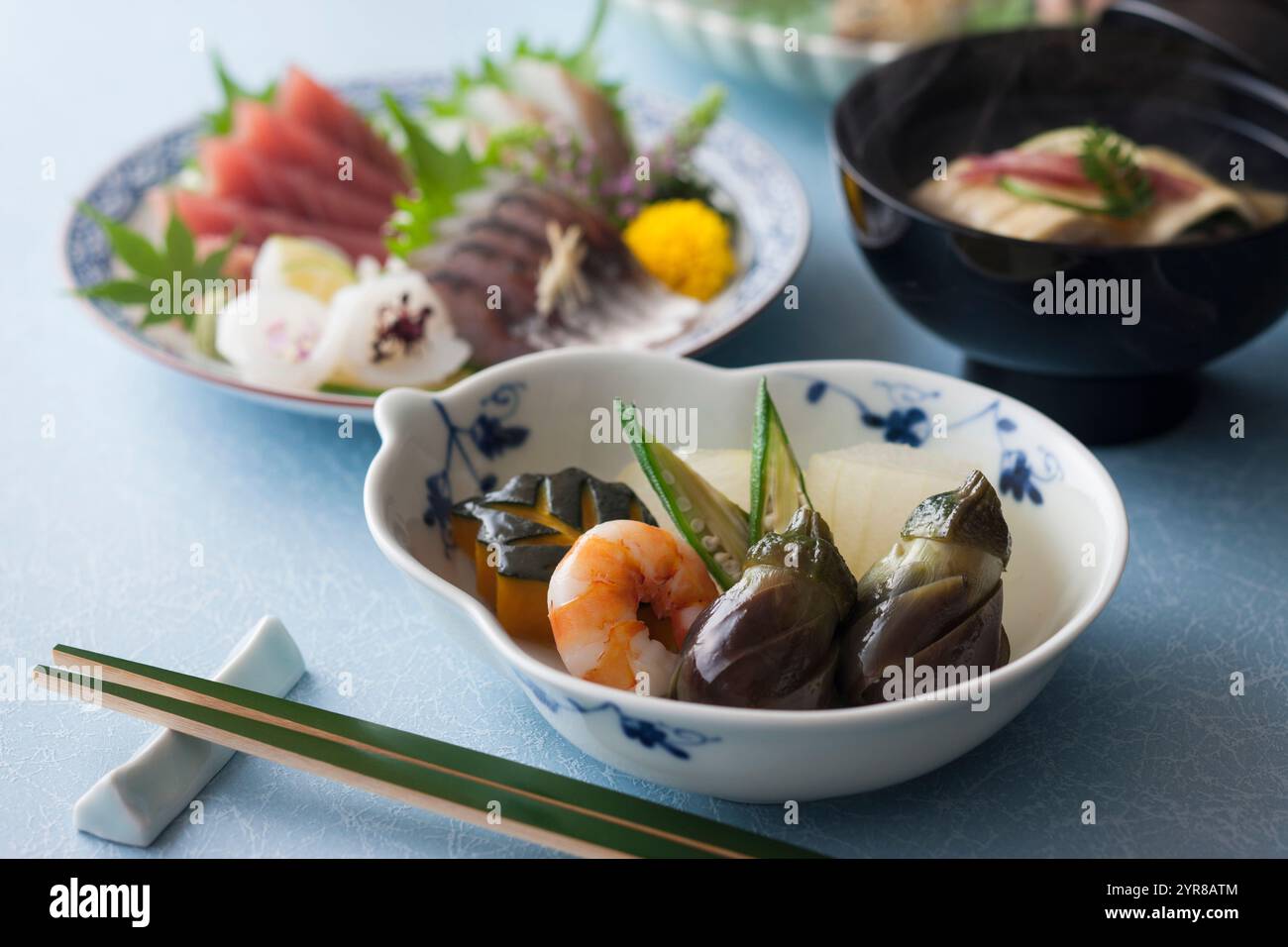 Vegetable and kappo-ryori (Japanese cooking Stock Photo - Alamy