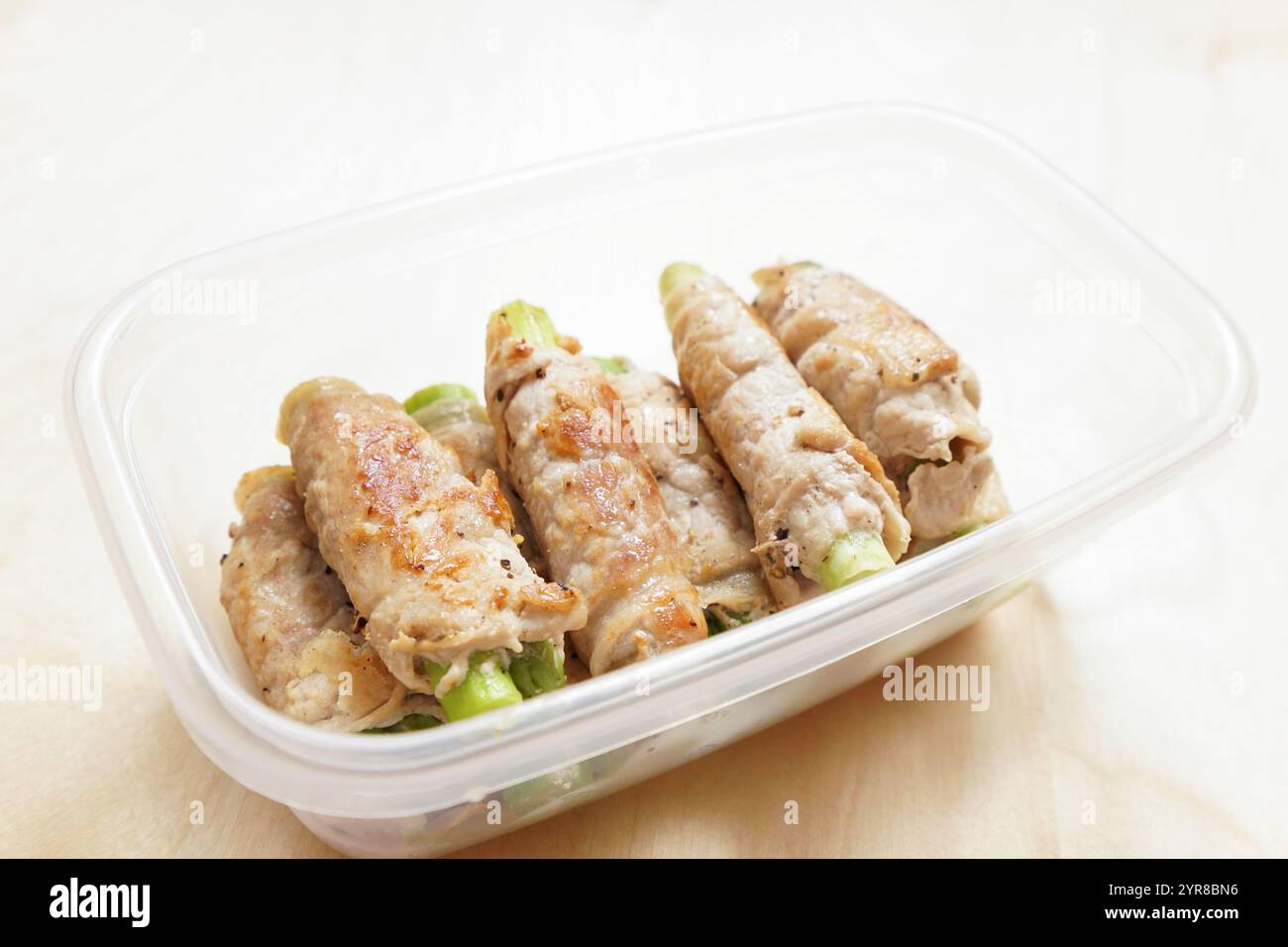 Vegetable meat roll Stock Photo - Alamy