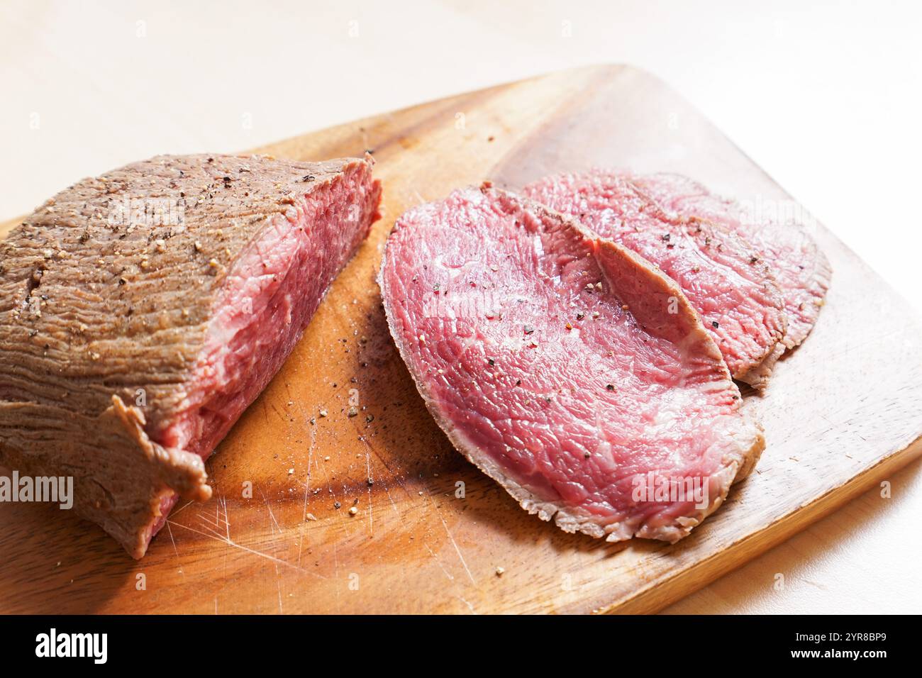 Handmade roast beef Stock Photo - Alamy