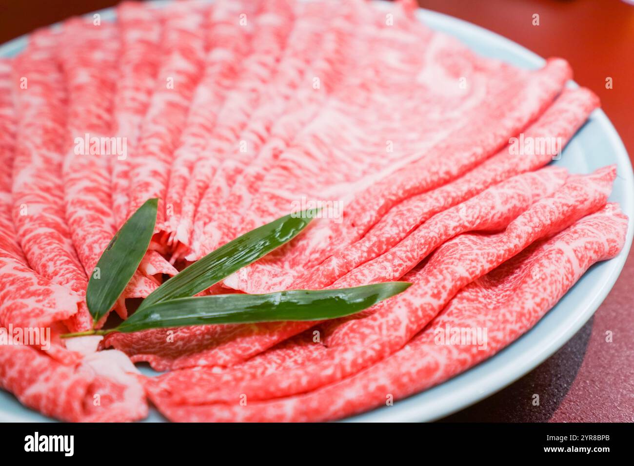 Wagyu beef premium shabu hi-res stock photography and images - Alamy