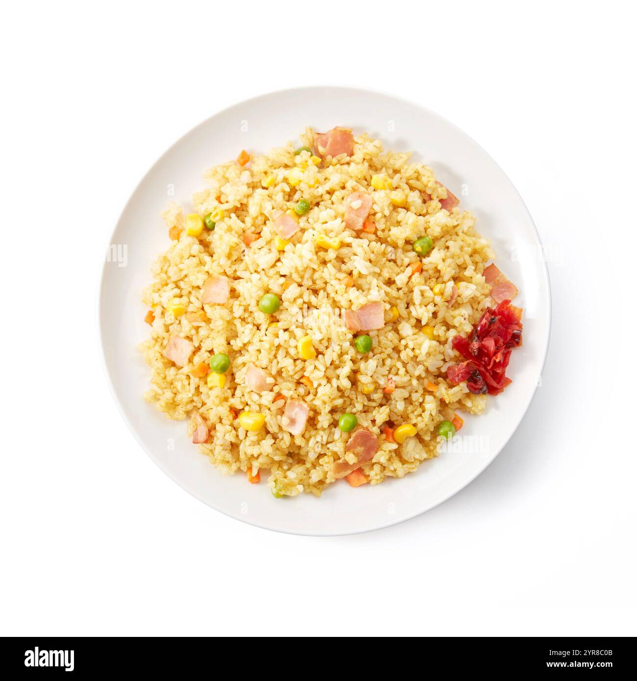 Dry curry Curry pilaf Stock Photo - Alamy