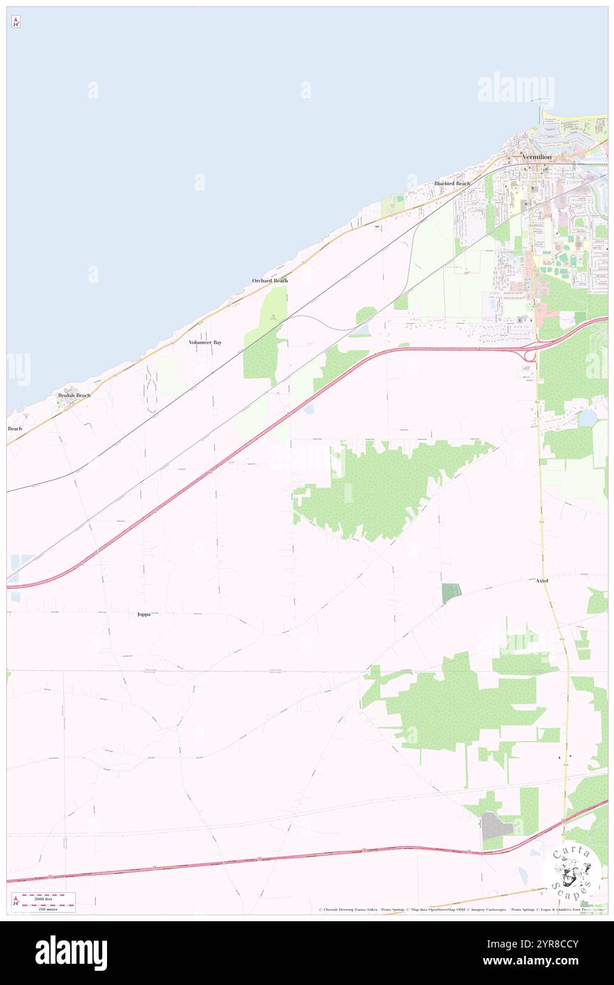 Township of Vermilion, Erie County, US, United States, Ohio, N 41 23' 1 ...