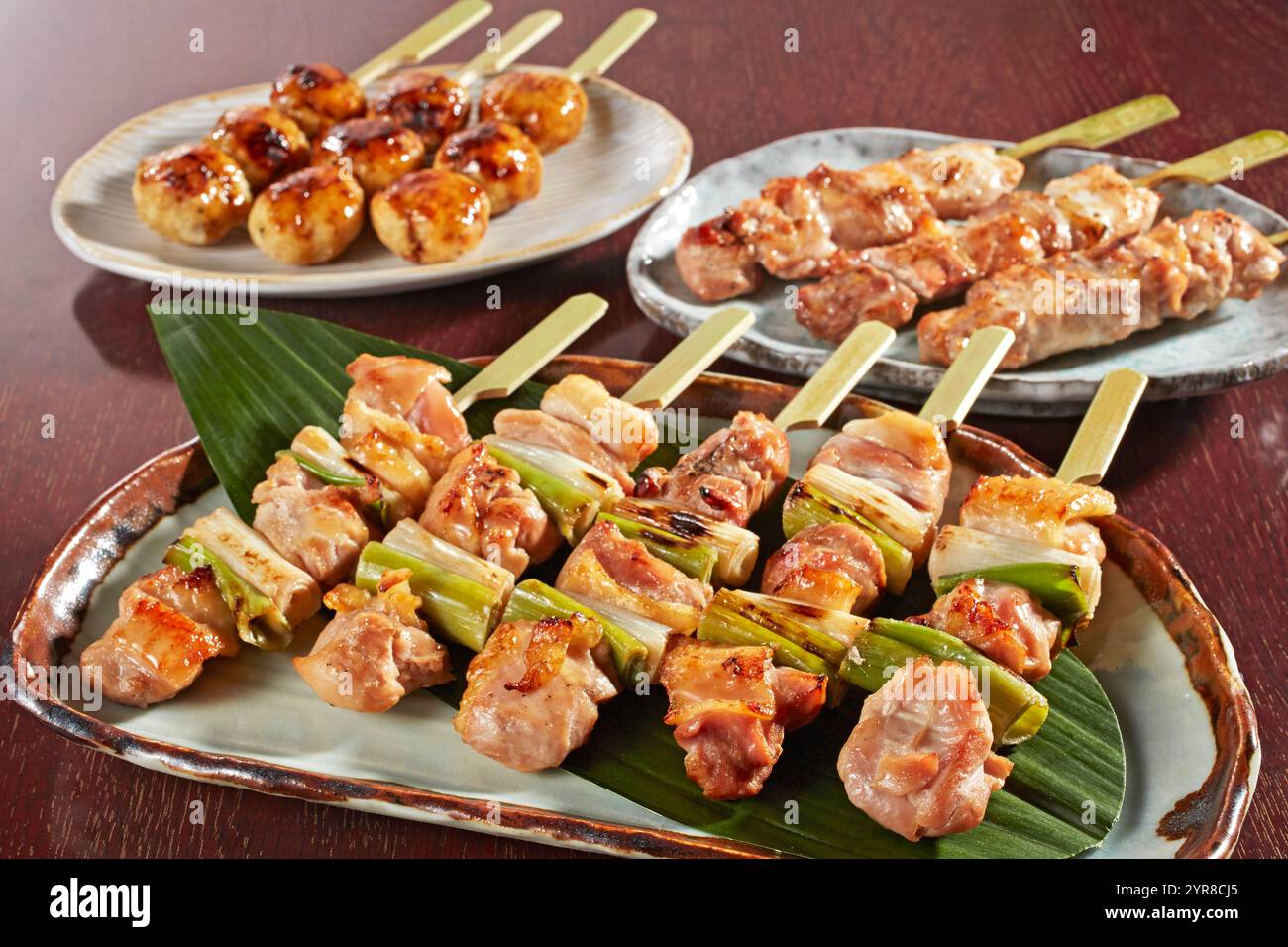 Yakitori negima hi-res stock photography and images - Alamy