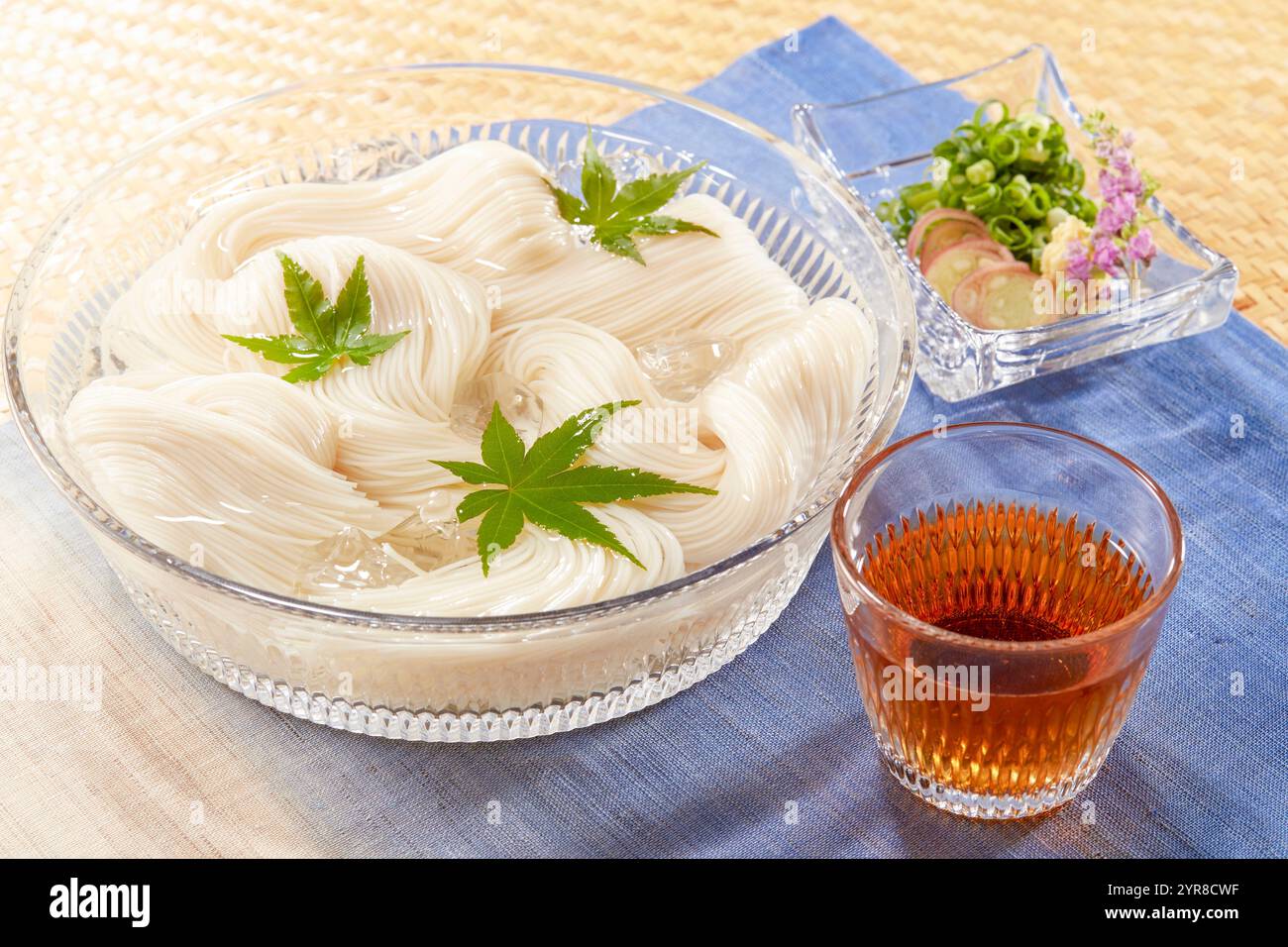 Thin wheat flour noodles Stock Photo - Alamy