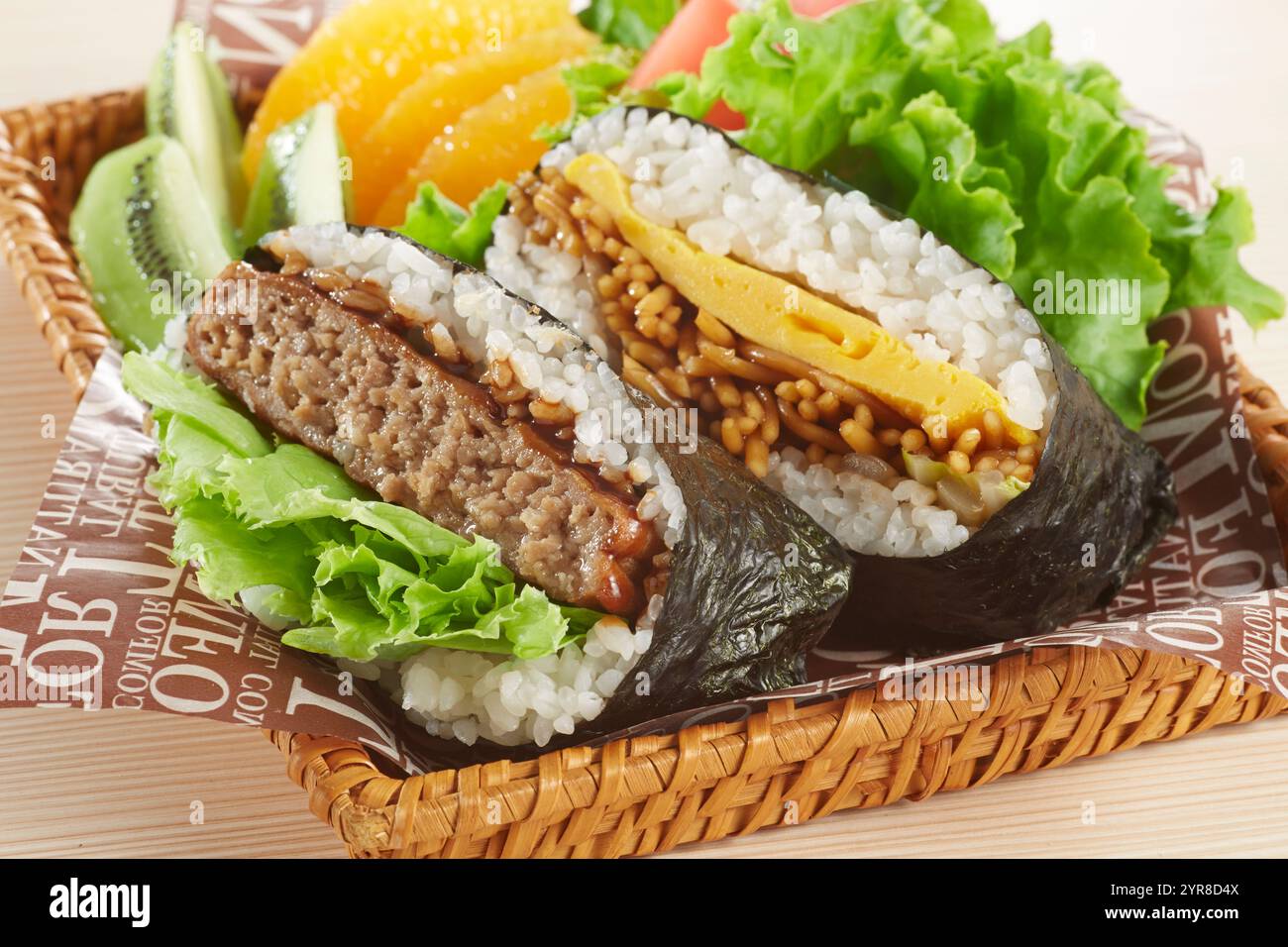 Japanese rice sandwich hi-res stock photography and images - Alamy