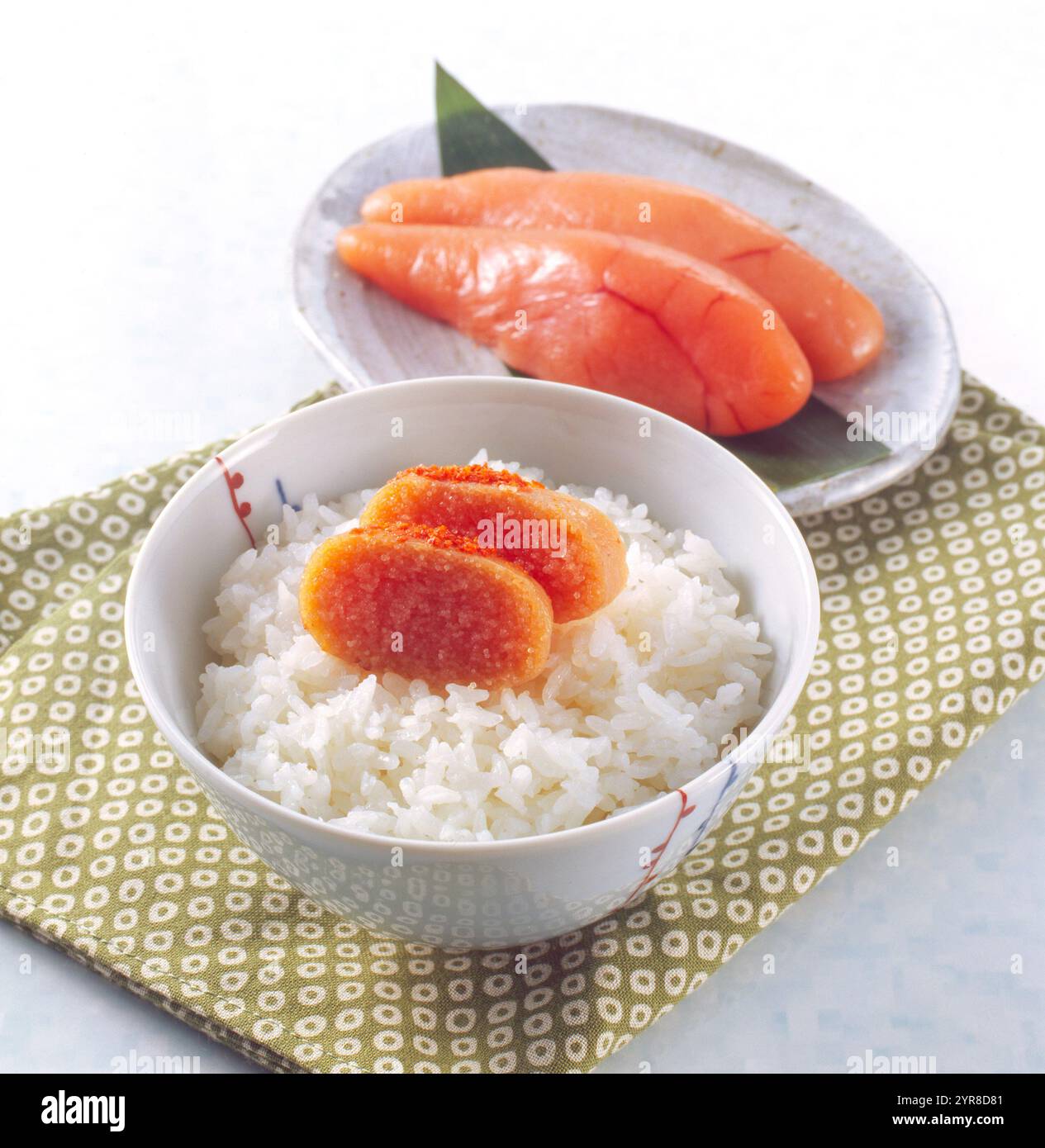 Mentaiko - cooked rice Stock Photo - Alamy