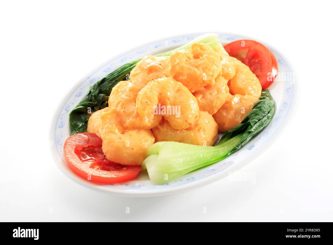 Shrimp mayo - prawns with mayonnaise Stock Photo - Alamy