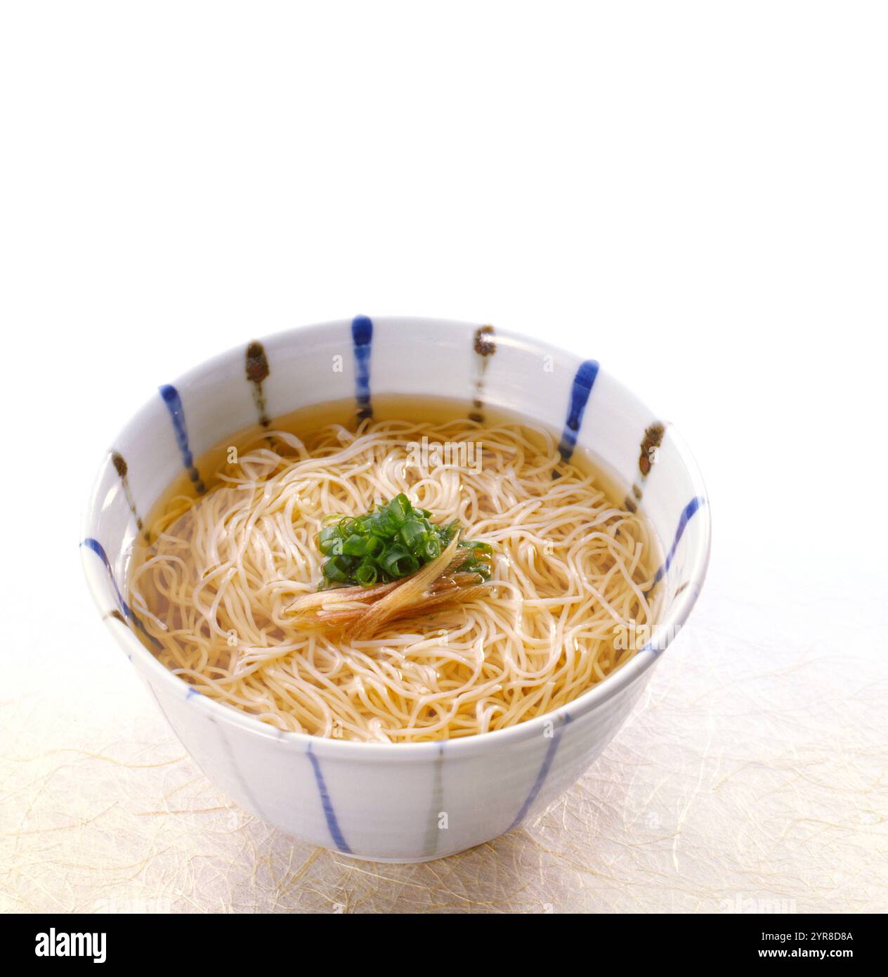 Nyumen (soup of somen noodles Stock Photo - Alamy