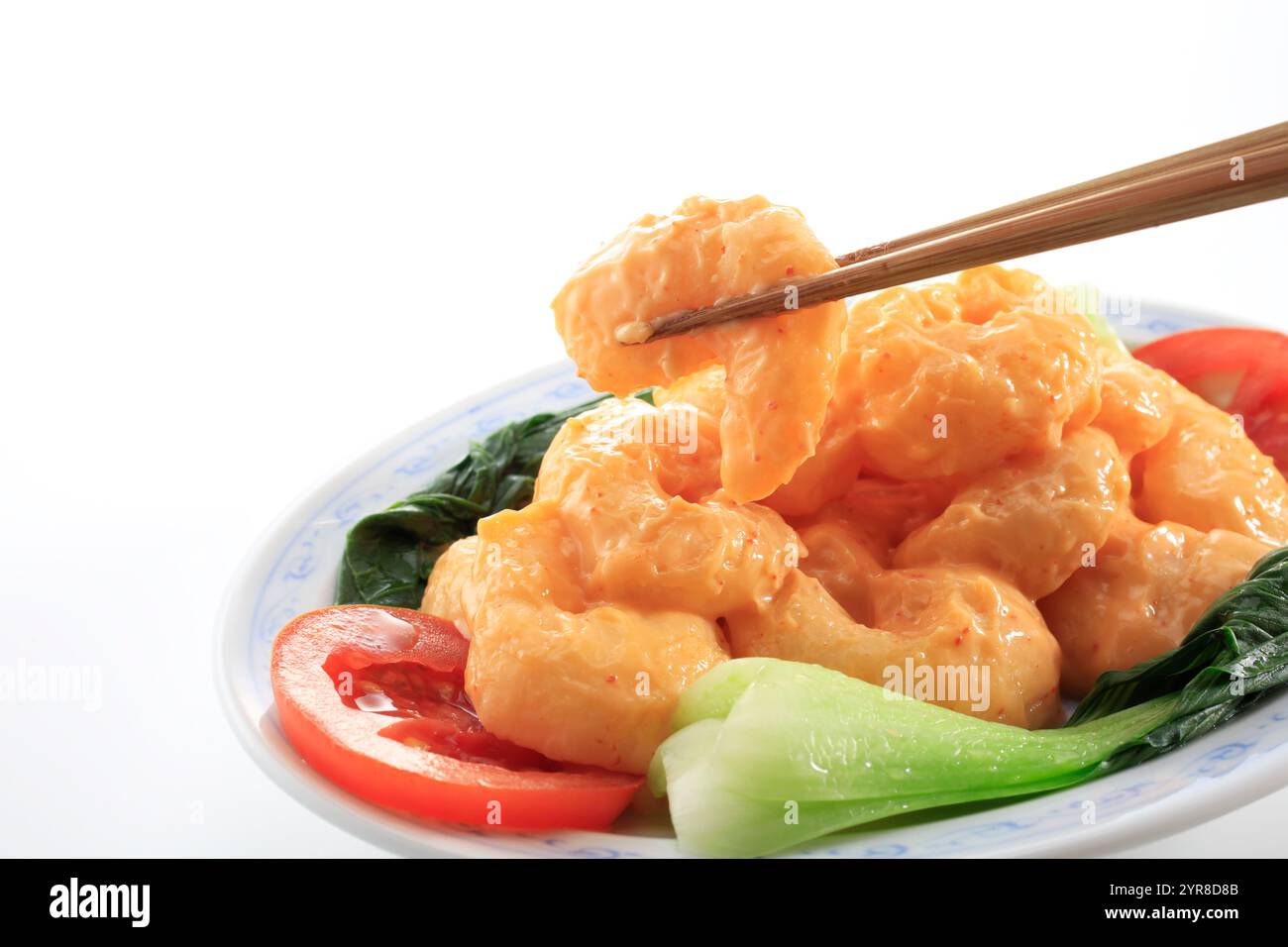 Shrimp mayo - prawns with mayonnaise Stock Photo - Alamy