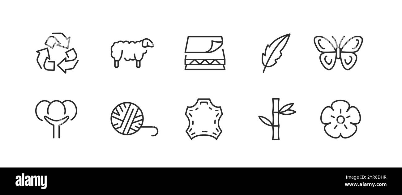 Materials patterns Cut Out Stock Images & Pictures - Alamy