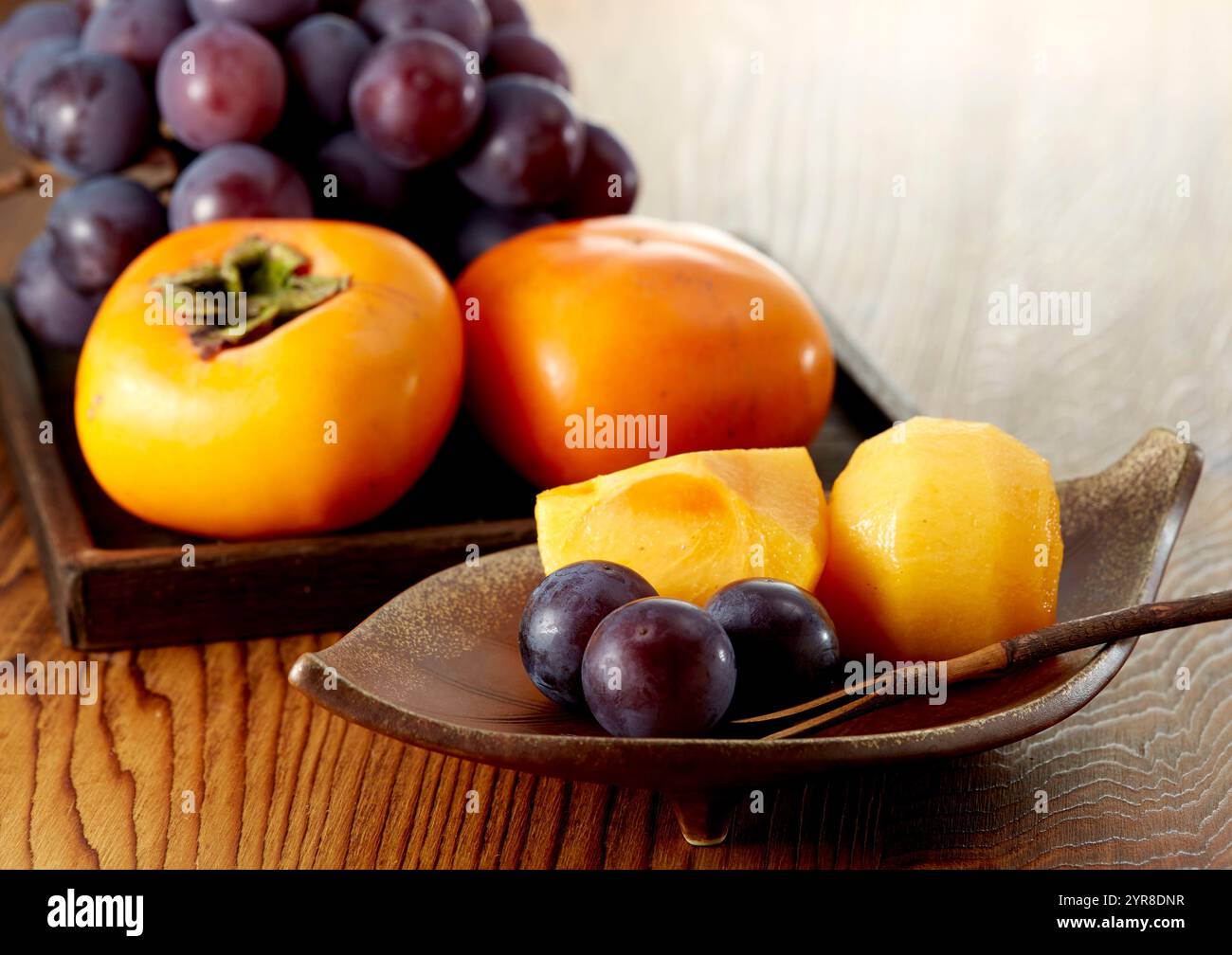 Japanese purple grapes hi-res stock photography and images - Alamy