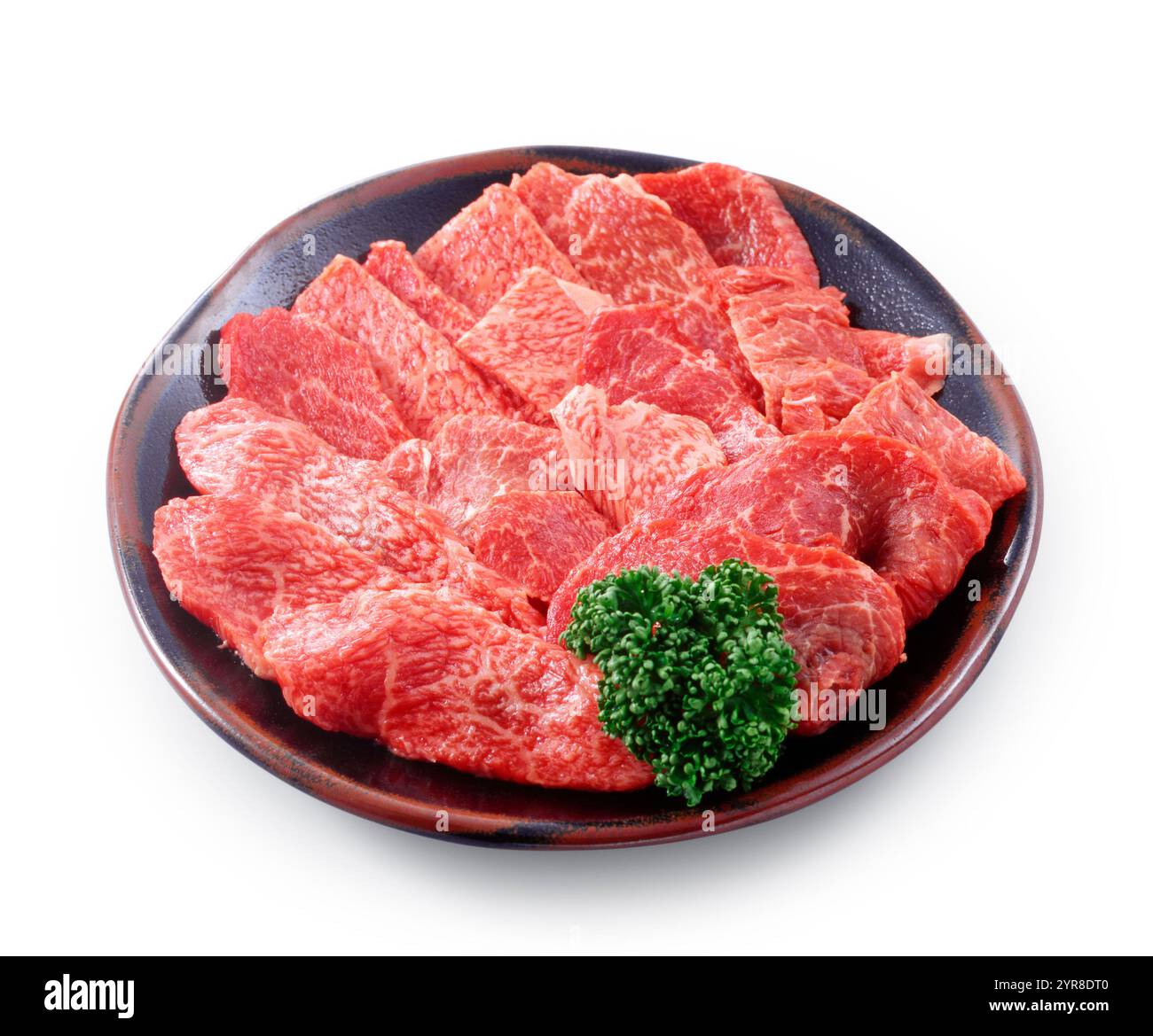 Yakiniku meat food Cut Out Stock Images & Pictures - Alamy