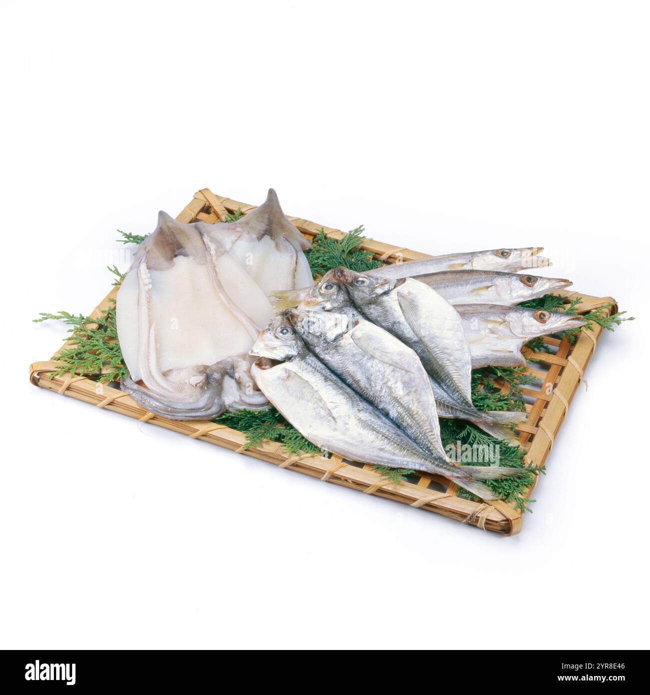Dried fish - dried overnight - horse mackerel - barracuda - surumei ...