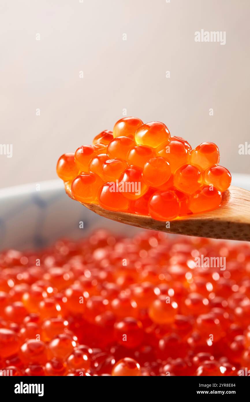 Salmon roe hi-res stock photography and images - Alamy