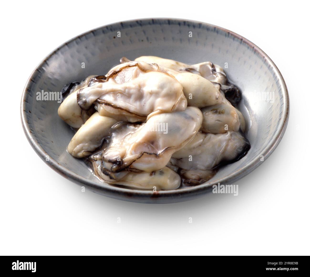 Raw oysters (no shell Stock Photo - Alamy