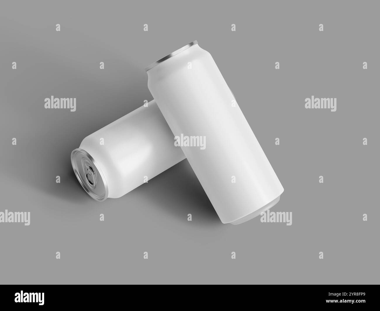 Isometrix White Blank Drink Can 3D Mockup Stock Photo - Alamy