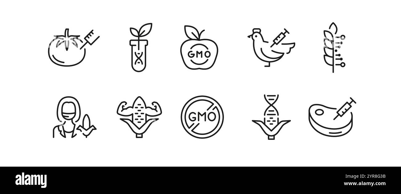 Gmo choice Stock Vector Images - Alamy