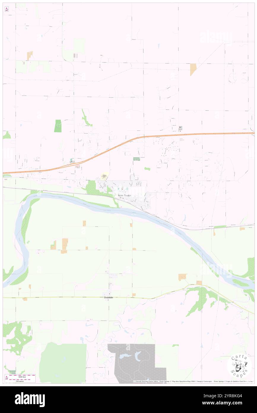 City of Saint George, Pottawatomie County, US, United States, Kansas, N ...